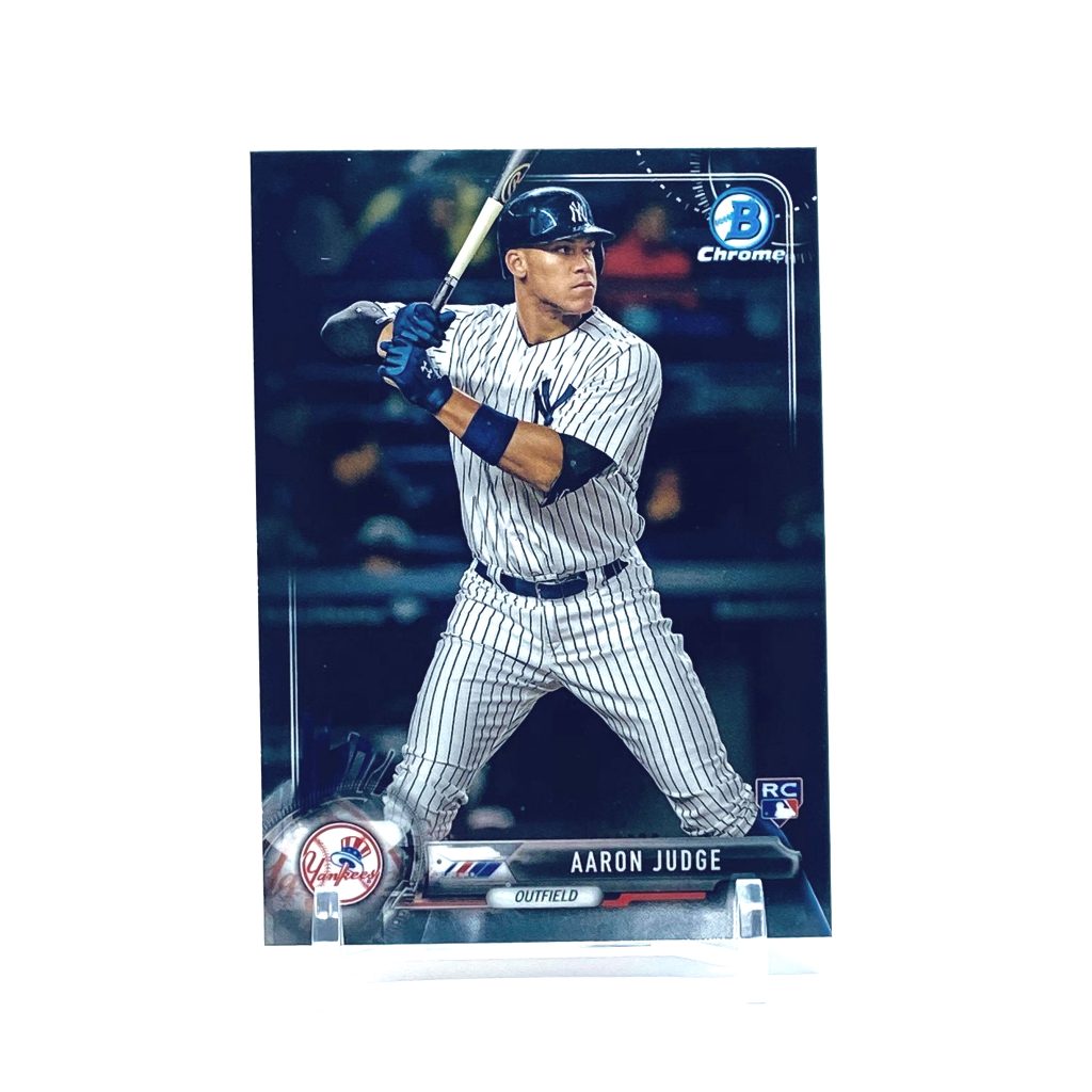2017 Bowman Chrome Aaron Judge Rookie Card New York Yankees – The Clubhouse