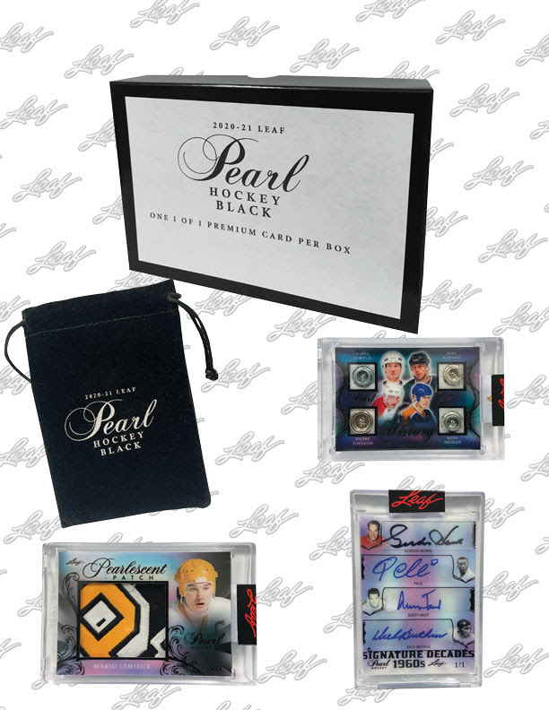 FINAL BOX : 2021 Leaf Pearl Hockey 1/1 Box RANDOM TEAM Group Break ...