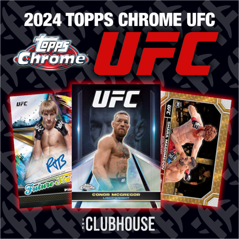 FINAL CASE : 2024 Topps UFC Chrome Hobby 1/2 Case RANDOM LETTER Group ...