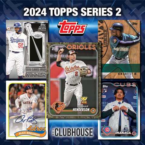 RELEASE DAY : 2024 Topps Series 2 Baseball Jumbo Baseball Case PICK YOUR TEAM Group Break #11925 ...