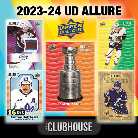HYBRID SERIAL # CLOSER : 2023-24 Upper Deck Allure Hockey MASTER Case ...