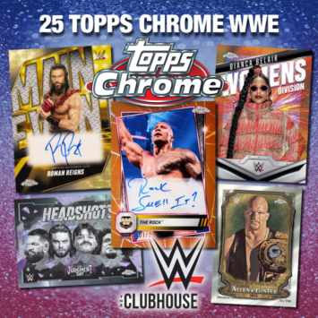 RELEASE DAY : 2025 Topps Chrome WWE Delight Case SERIAL NUMBER Group ...