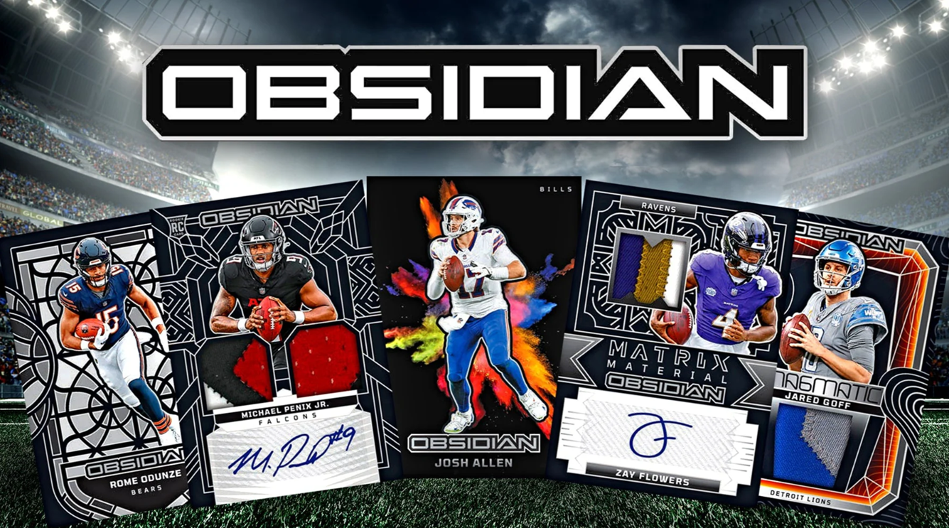 WHAT A BLAST : 2024 Panini Obsidian Football 1/3 Case RANDOM TEAM Group ...