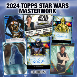 RELEASE DAY : 2024 Topps Star Wars Masterwork 1/2 Case CARD # STYLE ...