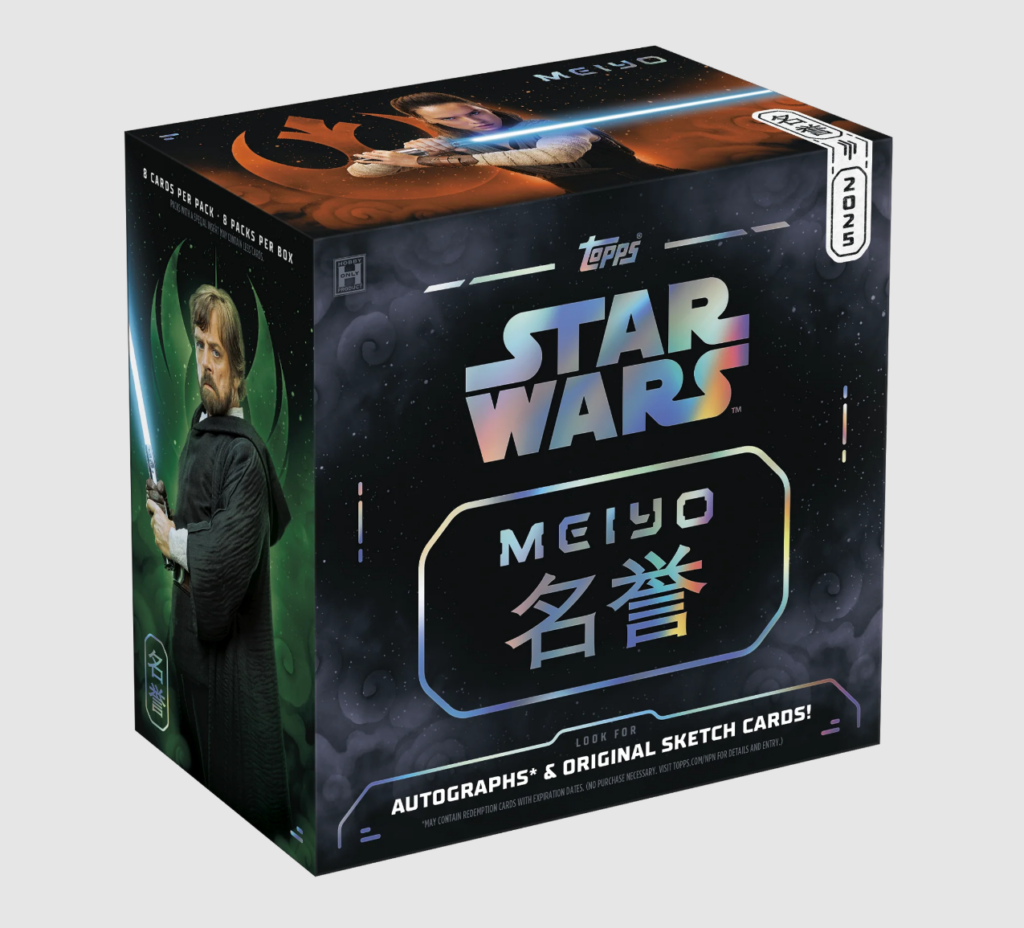 THE FINAL BOXES : 2025 Topps Star Wars Meiyo 1/2 Case CARD # STYLE ...